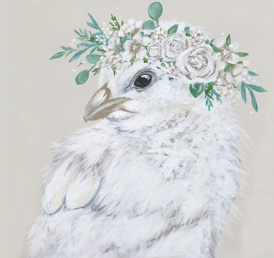 Boho Bird – Hollihocks